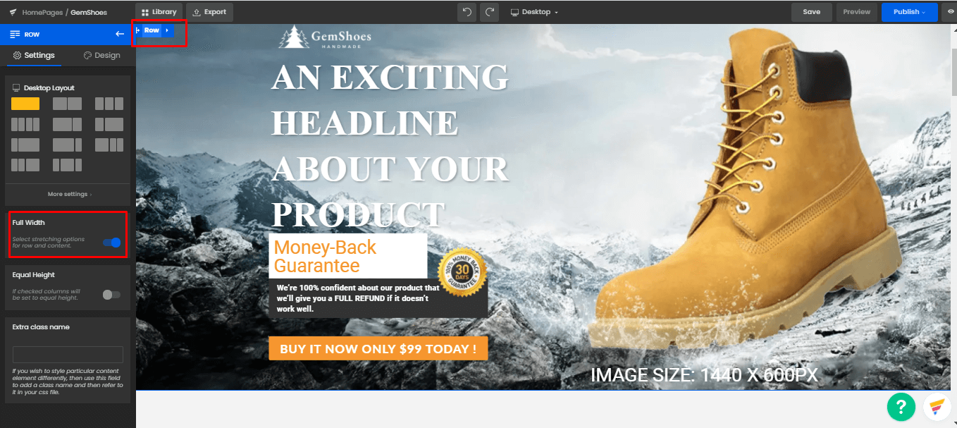 Wow customers at first sight with the Hero Banner element | Help Center ...