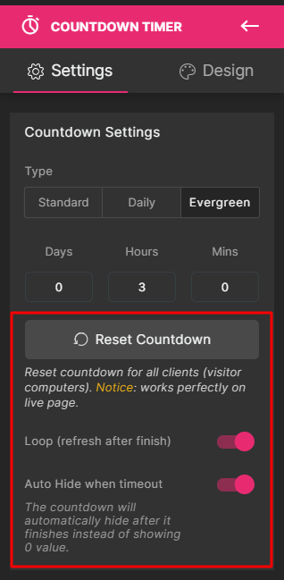 Use the Countdown element to create a sense of urgency | Help Center ...
